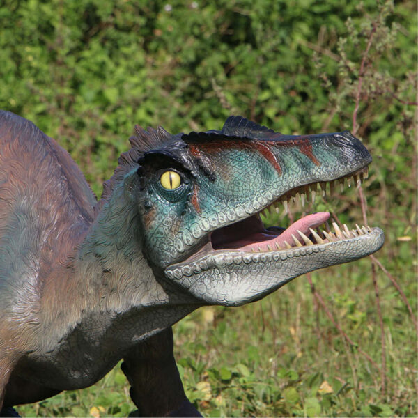 Velociraptor Dinosaur - Feathered - Sculpture & Statue